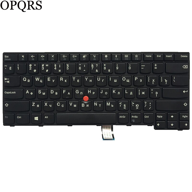 Russian Laptop Keyboard For Lenovo Thinkpad E470 E... – Grandado