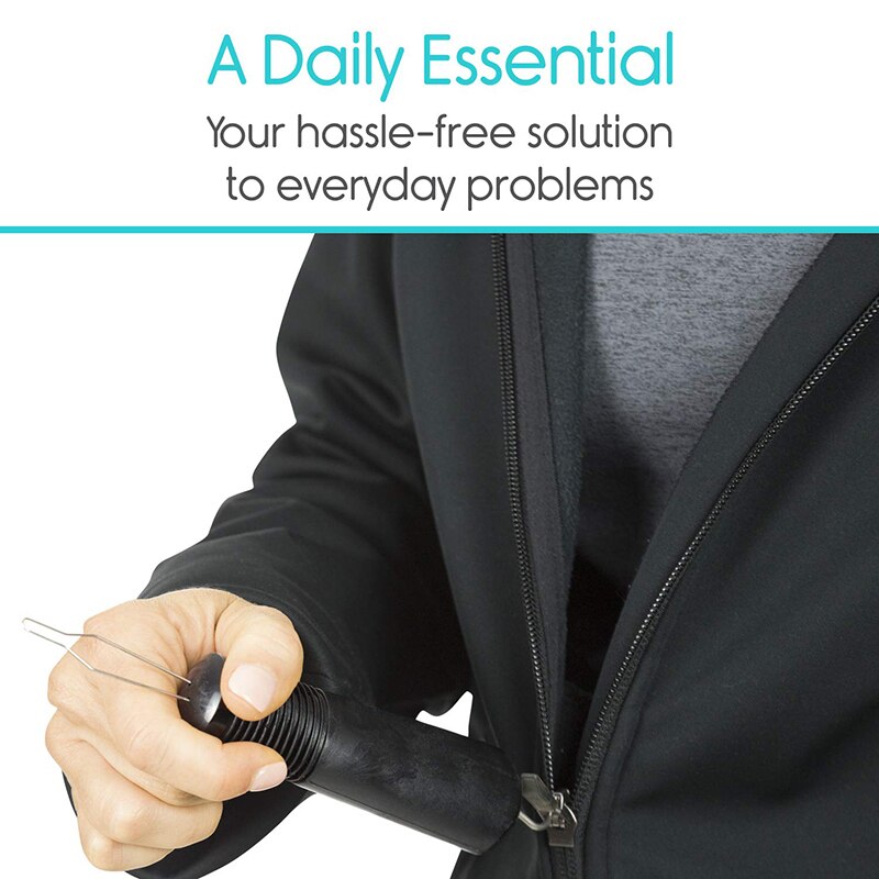 Button Hook Zipper Pull Helper Dressing Aid Assist... – Grandado