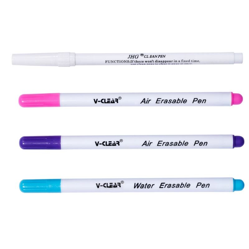 4pcs Air Erasable Pen Easy Wipe Off Water Soluble ... – Grandado