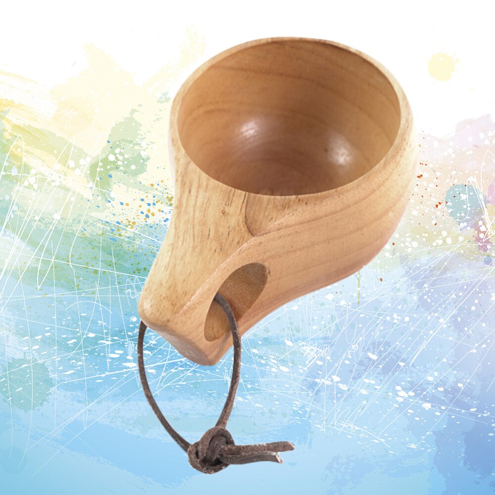 Japanese Style Water Cup Wooden Cup Wooden Coffee ... – Grandado