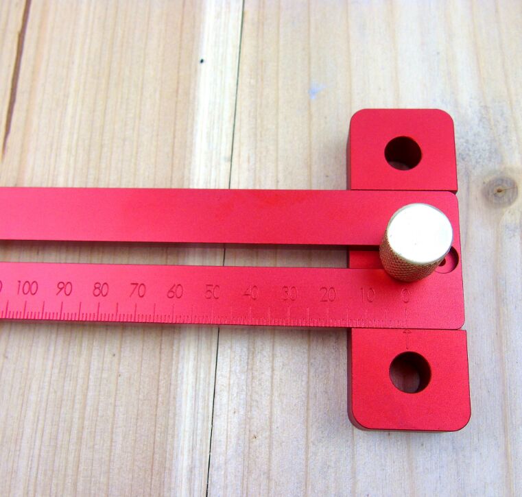 Aluminum Alloy crossed ruler woodworking T type Sc... – Grandado