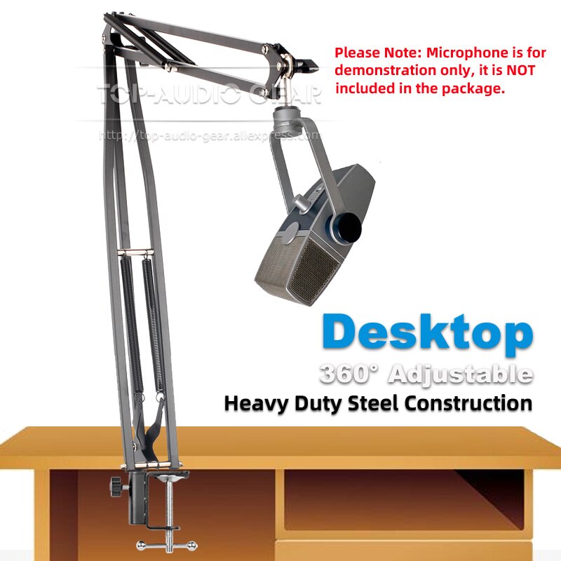 Extra Long Replacement Tabletop Mic Cantilever Sus... – Grandado