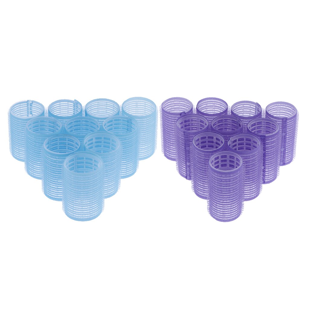 20pcs Plastic Hair Roller Curling Curls DIY Self G... – Vicedeal