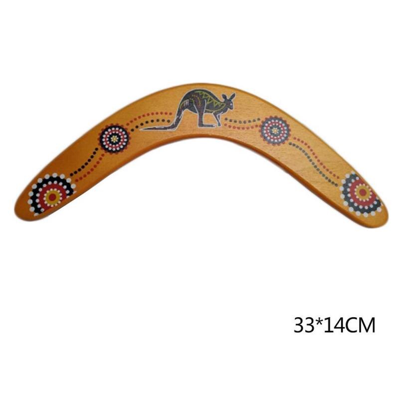 Wooden Boomerang Toy Outdoor Kids Flying Wood High... – Grandado