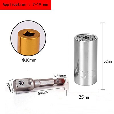 Universele Momentsleutel Hoofd Set Socket Mouw 7-1... – Grandado