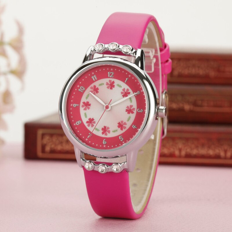 Watch Women Kids Children Girls Ladies Quartz Diam... – Vicedeal