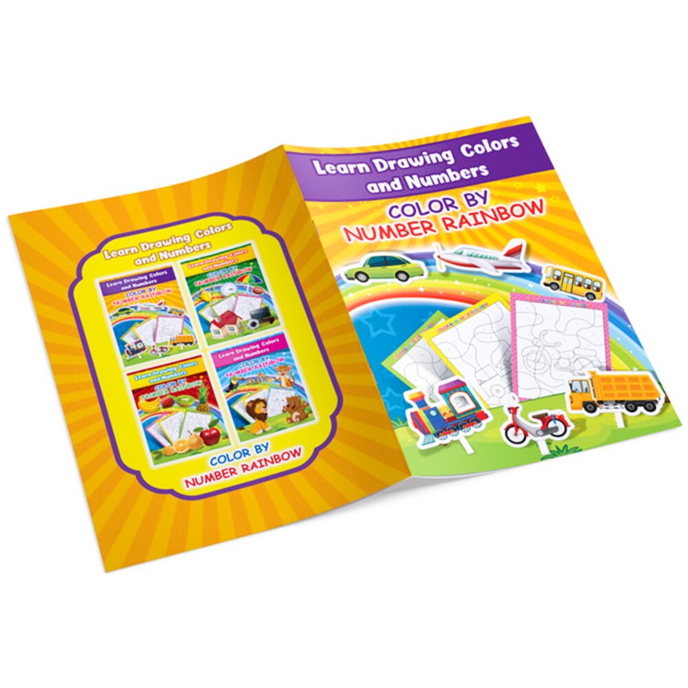 Baby Learn Drawing Colors and Numbers Color By Num... – Vicedeal