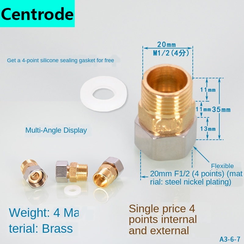 1/2IN copper joints, inside and outside ribbons, l... – Grandado