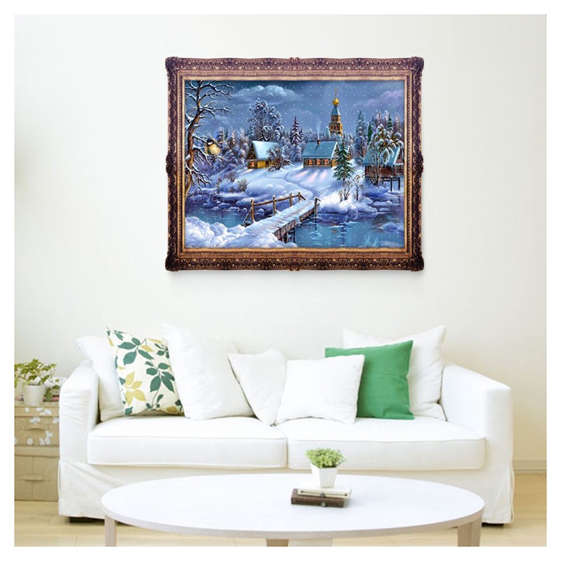 Christmas Night 5D Diamond Painting Embroidery DIY... – Vicedeal