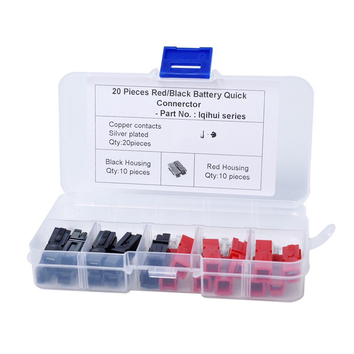 10 Pairs Battery Quick Connectors 600V 45A 10-14AW... – Grandado