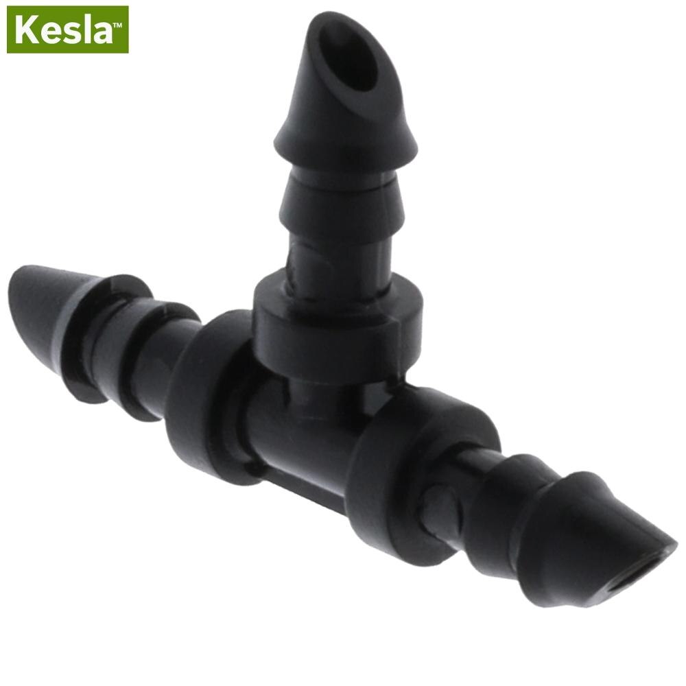 KESLA 25-100PCS Tee Barbed 1/4" 3-Way Connector Ga... – Vicedeal