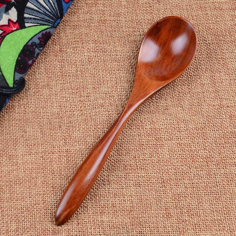 Wooden Spoons Large Long Handled Spoon Kids Spoon ... – Grandado