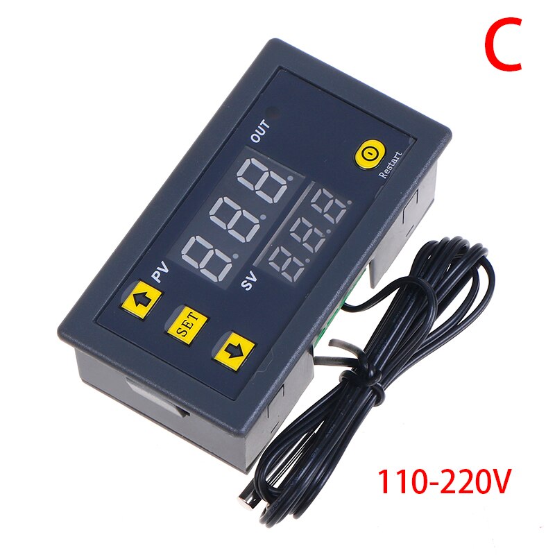 Temperature Control LED Display Thermostat With He... – Grandado