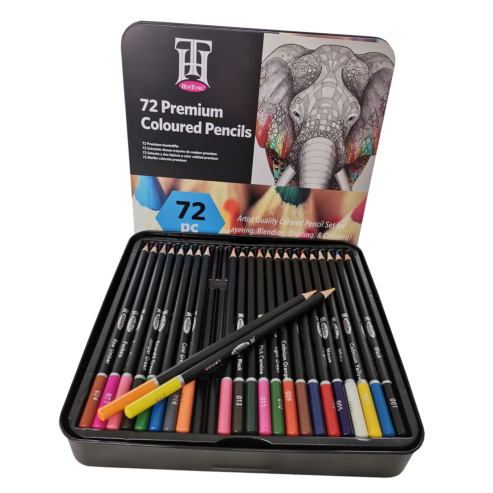 Colored Pencils with Box Unique Coloured Pencils f... – Vicedeal