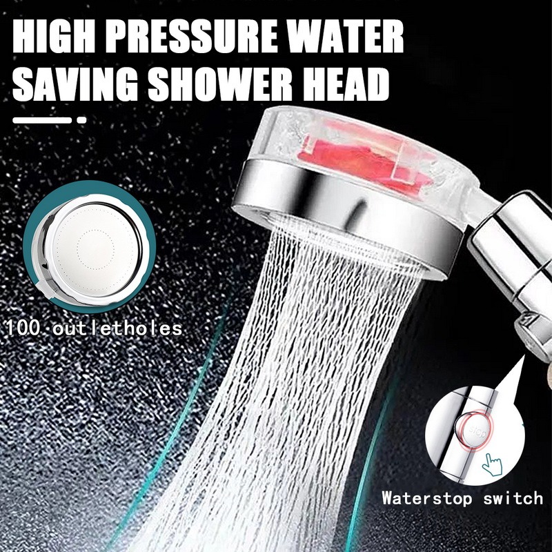 High Pressure Water Saving Spray Shower Head 360 R... – Vicedeal