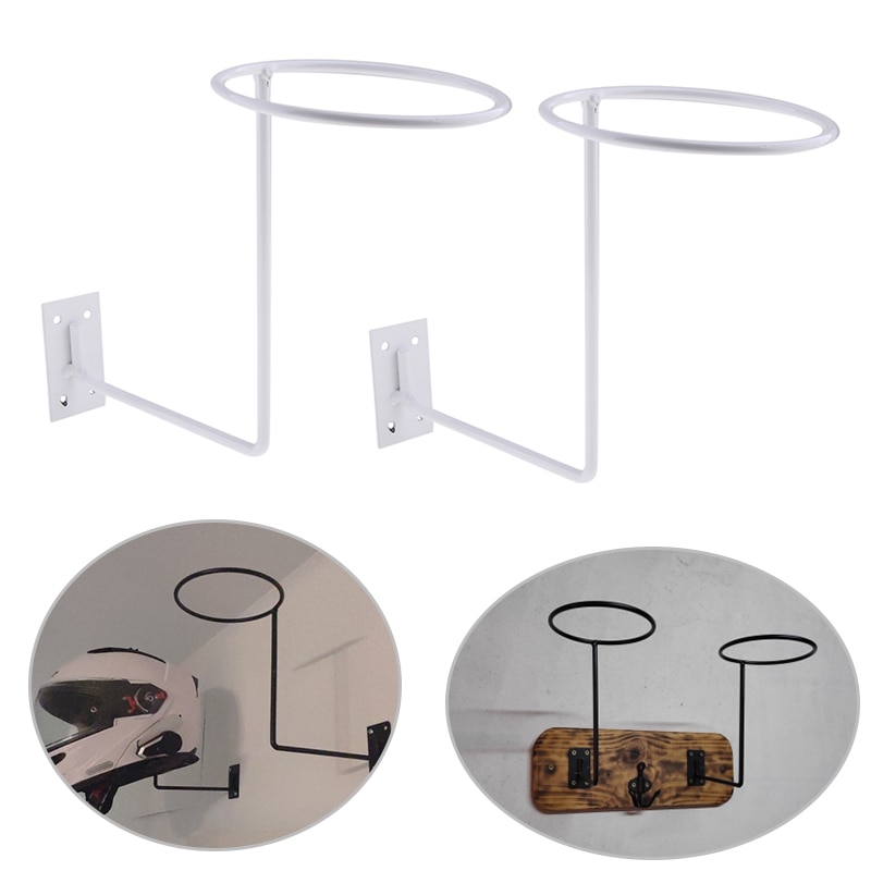 2Pcs Motorhelm Houder Helm Hanger Rack Wall Mounte... – Grandado