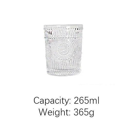 European-Style Retro Glass Heat-Resistant Water Cu... – Vicedeal