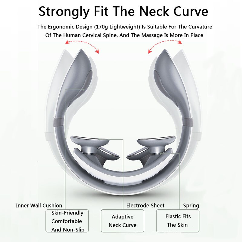 Smart Voice Electric Massage For Neck And Back Mas... – Vicedeal