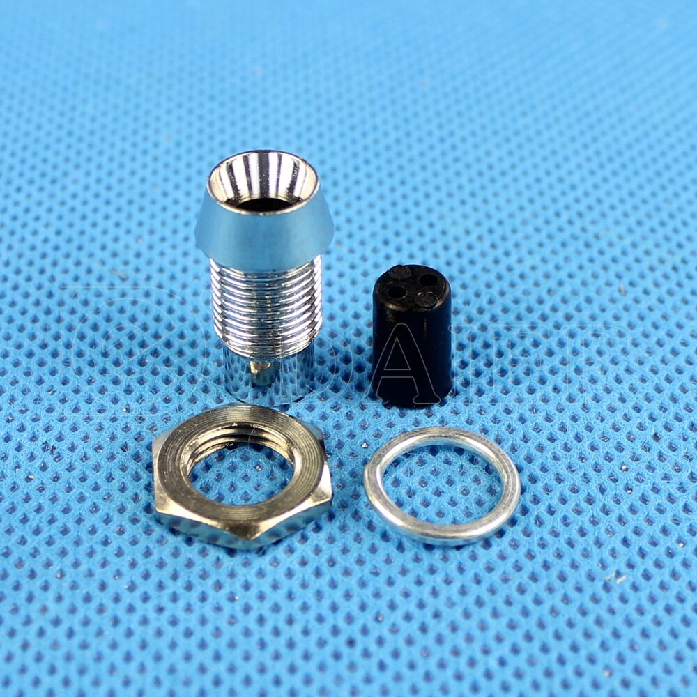 20PCS Metal Chrome Threaded Convex Type 5mm LED Ho... – Vicedeal