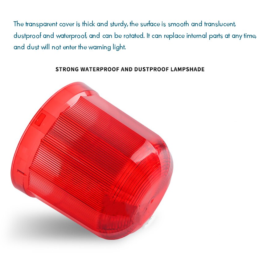 220V Rotating Emergency LED Strobe Warning Light I... – Grandado