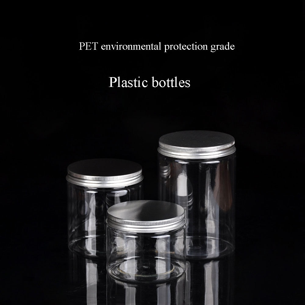 1pcs Clear Plastic Jar And Lids Empty Cosmetic Con... – Vicedeal