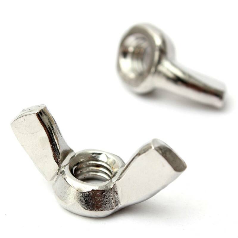 10pcs Butterfly Wing Nuts M3 M4 M5 M6 M8 Stainless... – Grandado