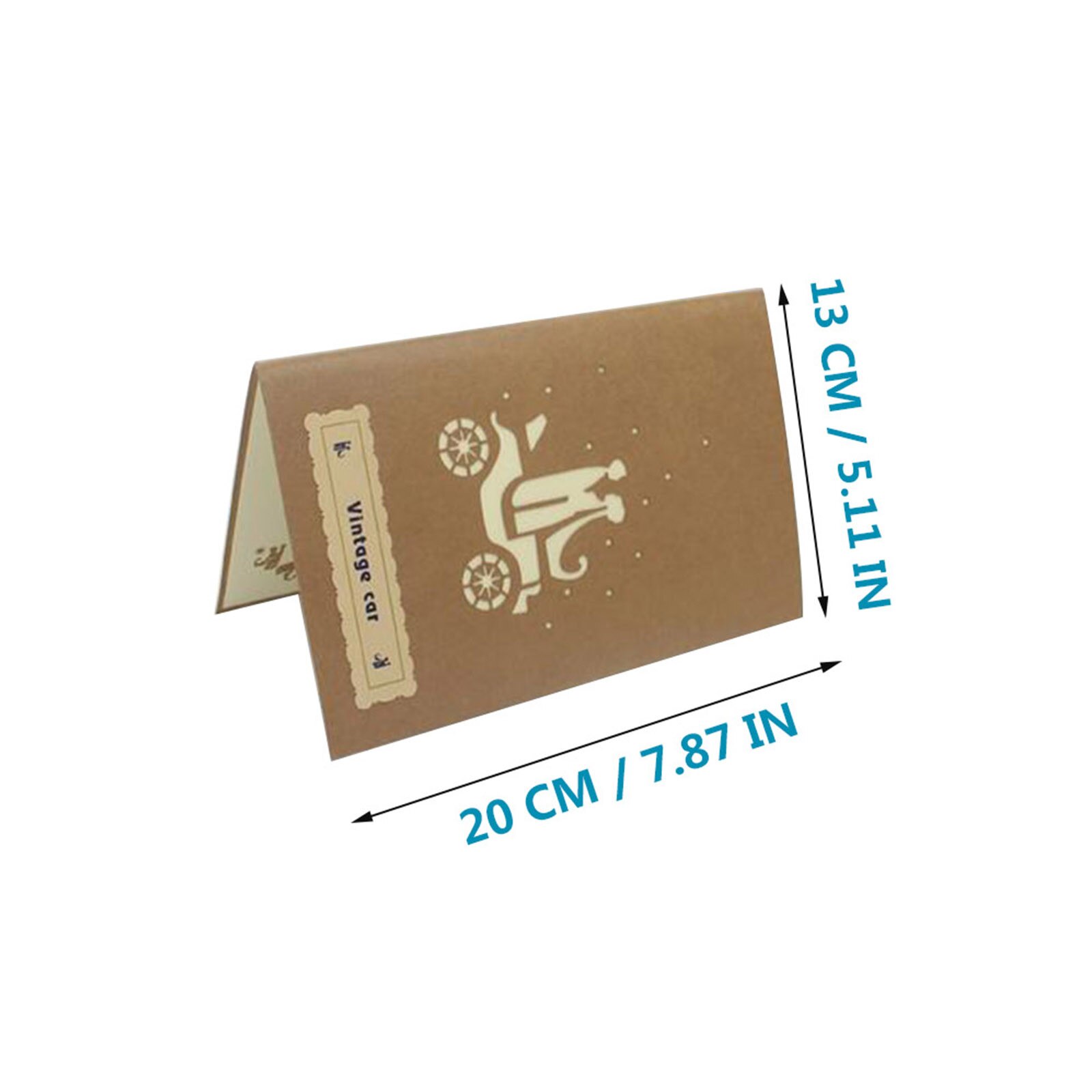 Handmade Paper Art Blank Greeting Cards Decoration... – Vicedeal