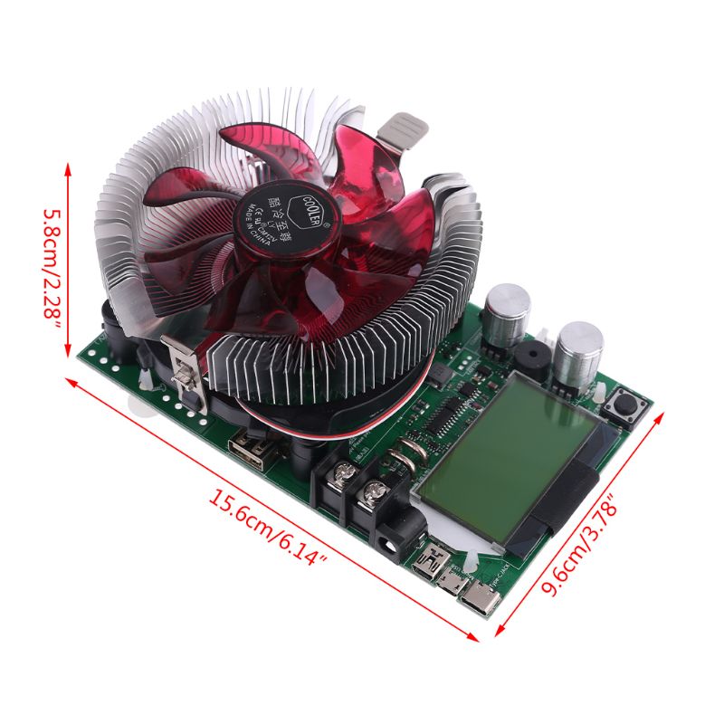 Electronic Load Tester 150W 200V 20A USB Adjustabl... – Vicedeal