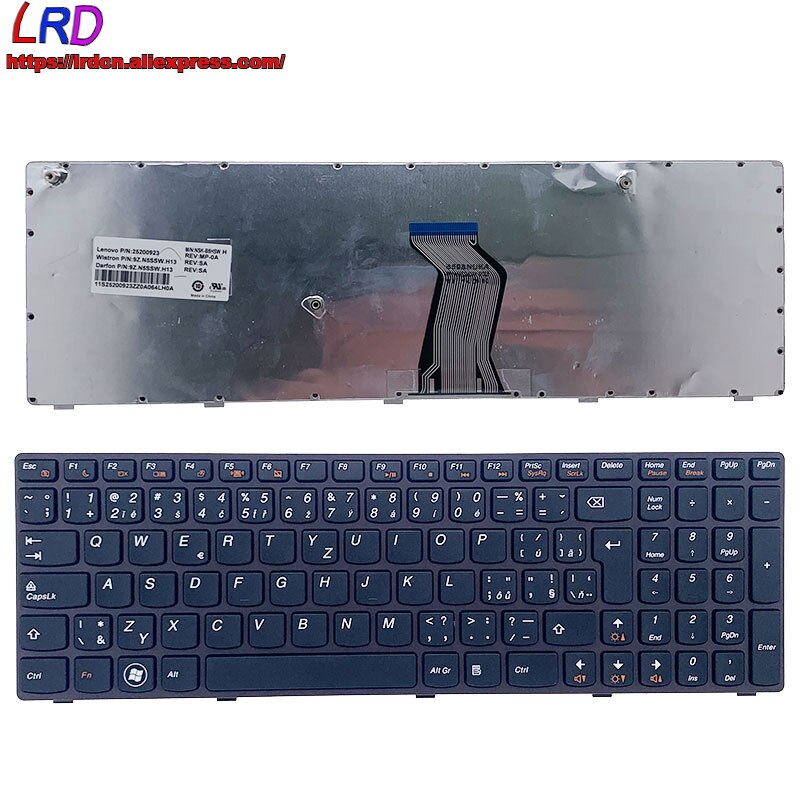 Original CZ Czech Keyboard for Lenovo B570 B570e B... – Grandado
