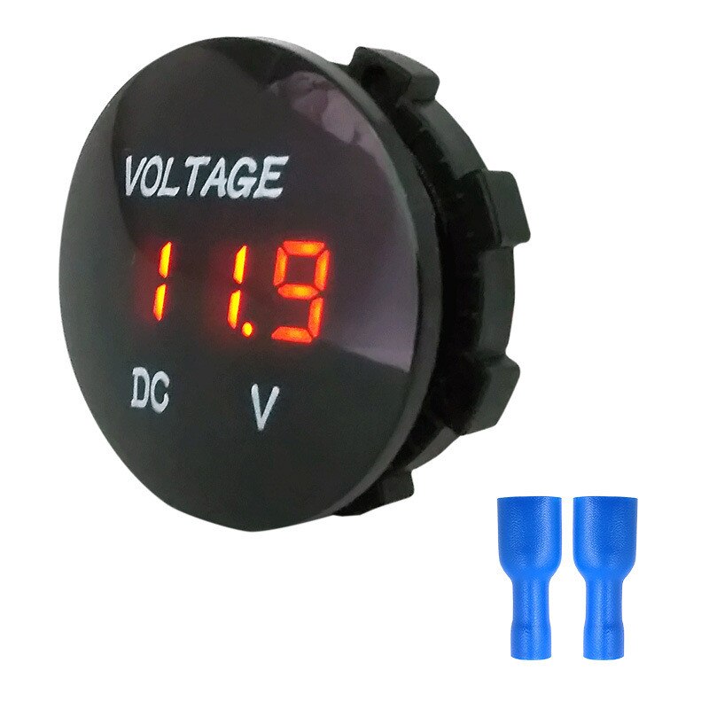 DC 12V-24V Digital Panel Voltmeter Voltage Meter T... – Grandado