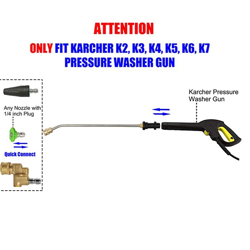 Roue Voor Karcher K2 K3 K4 K5 K6 K7 Hogedrukreinig... – Vicedeal