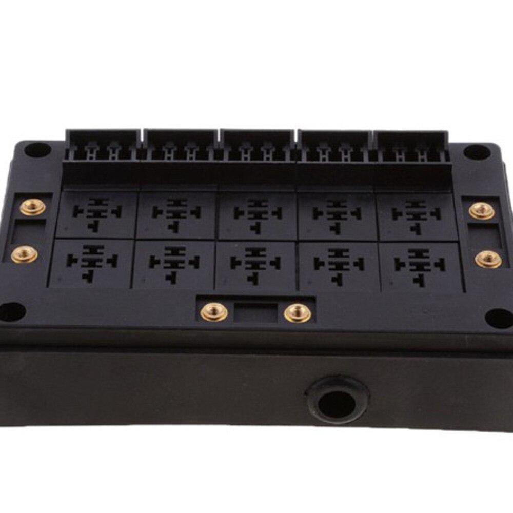 18-way Blade Fuse Holder + 10-way Relay Socket Box... – Vicedeal