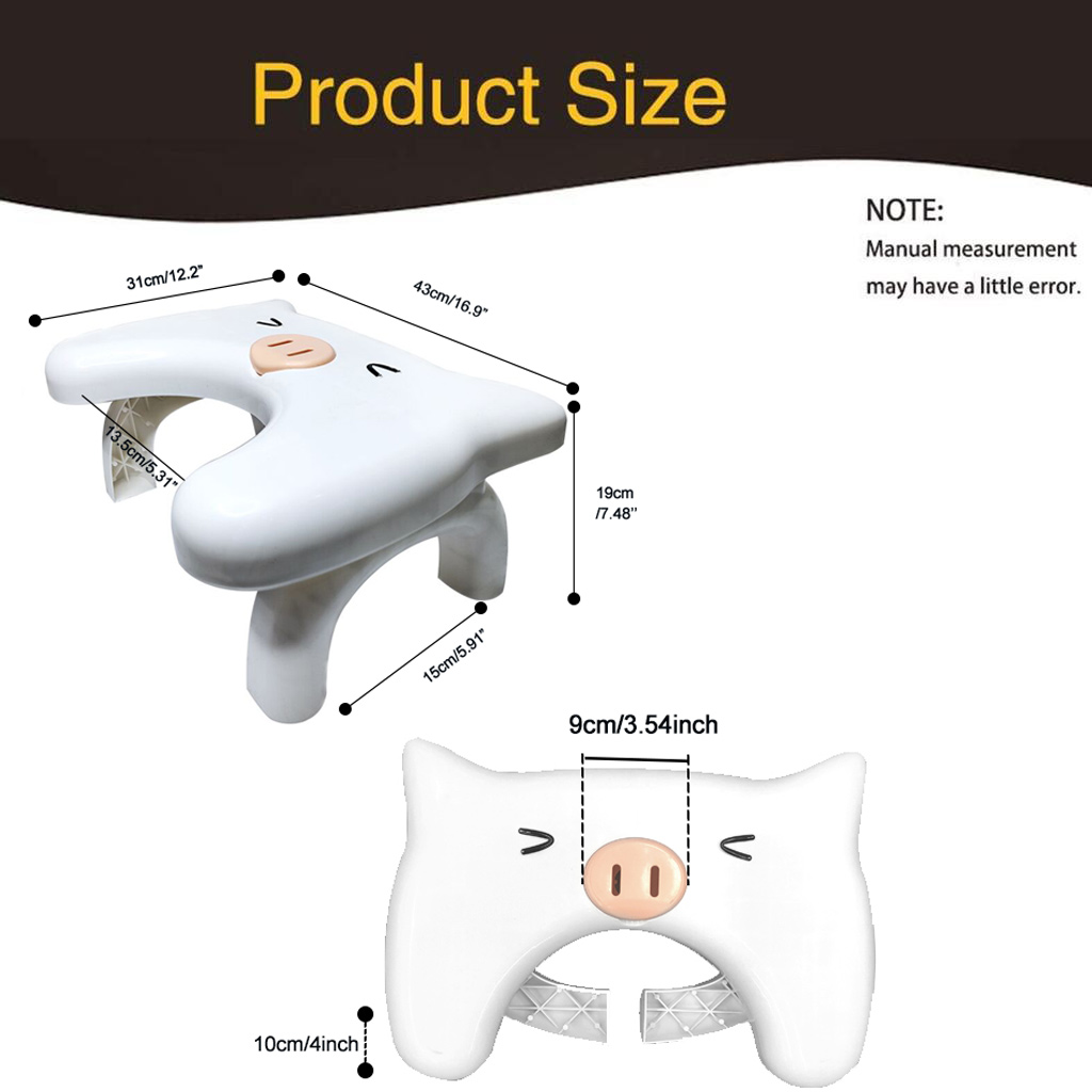 U-Shaped Squatting Toilet Stool Non-Slip Pad Bathr... – Vicedeal
