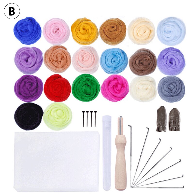 Needle Felting Kit Wool Felting Tools Handmade Fel... – Grandado