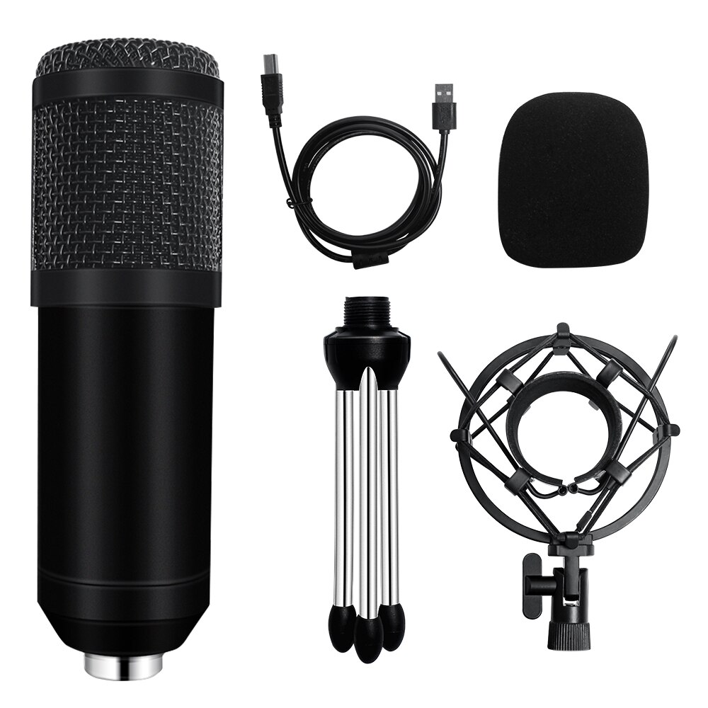 Usb Condensator Microfoon Kit 192Khz/24Bit Compute... – Grandado