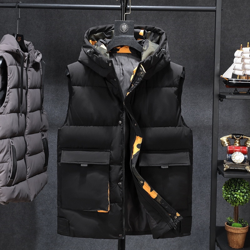 Winter Vest Men Plus Size 7XL 8XL 9xl 10xl Casual ... – Grandado