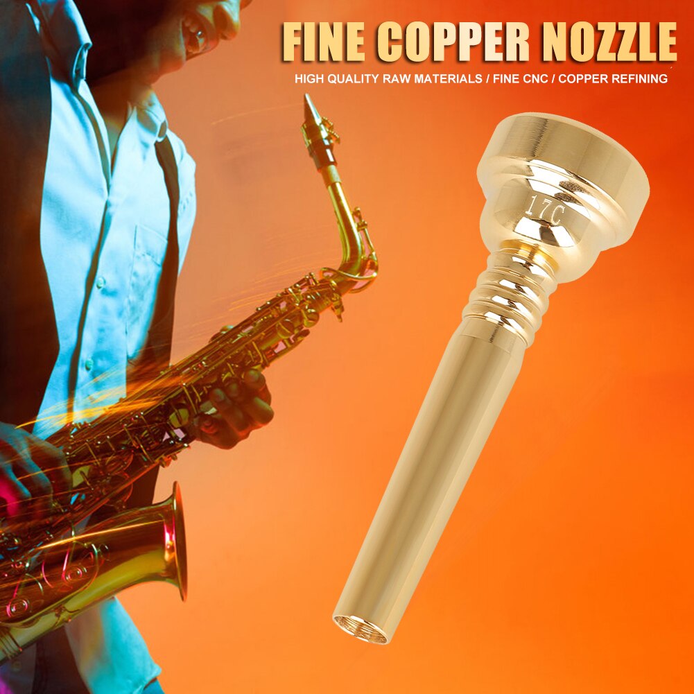 Draagbare 17C Trompet Mondstuk Bugle Mond Lichtgew... – Grandado