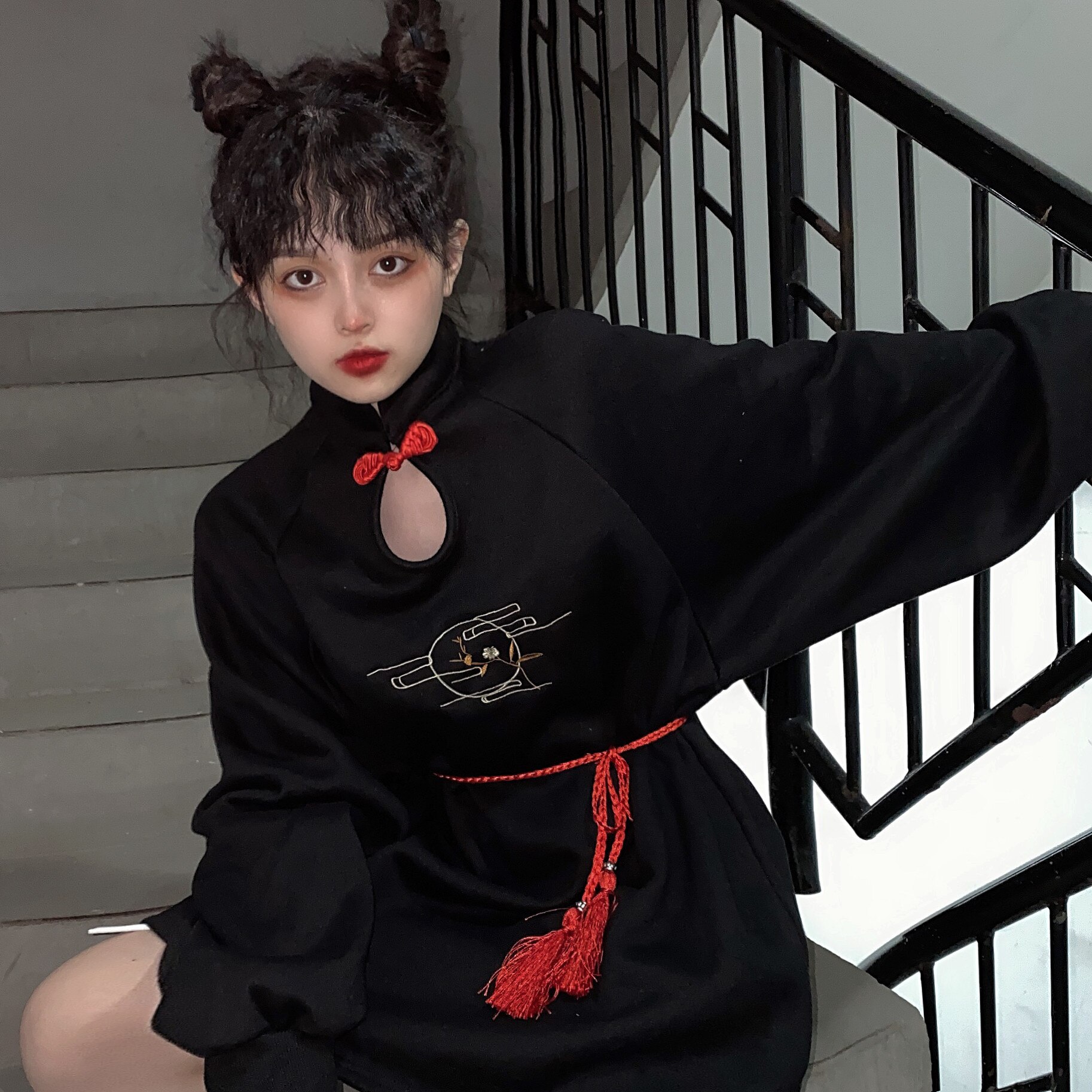 Retro Chinese Style Woman Cheongsam Loose Novelty ... – Grandado