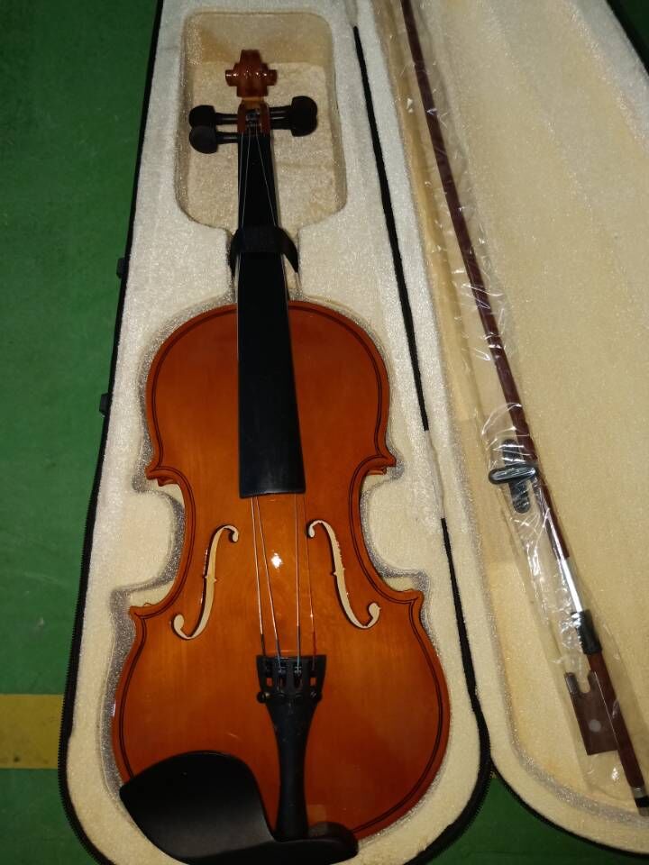 4/4 fuld størrelse naturlig akustisk violin violin... – Vicedeal