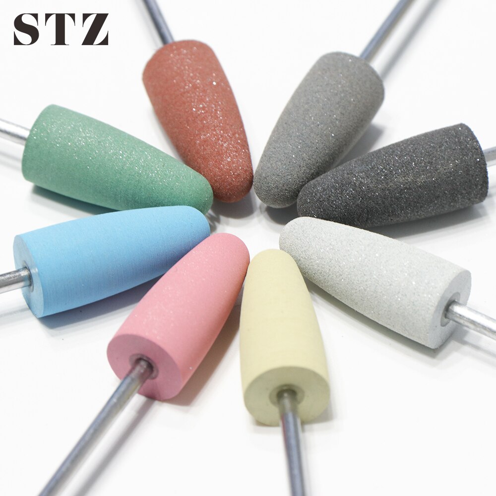 STZ 1pcs Rubber Silicon Nail Art Boren Rotary Burr... – Grandado