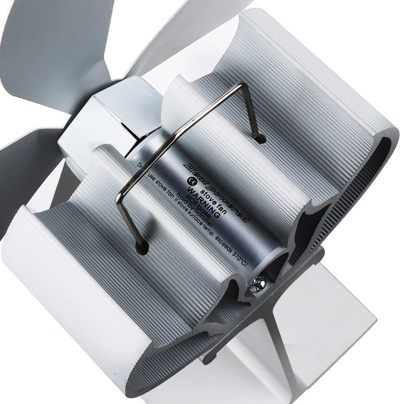 Warmte Aangedreven 4 Blades Houtkachel Fan Log Bra... – Vicedeal