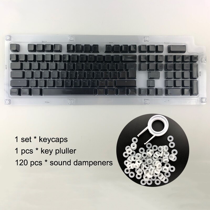 Russian Keycaps for Mechanical Keyboard Compatible... – Vicedeal