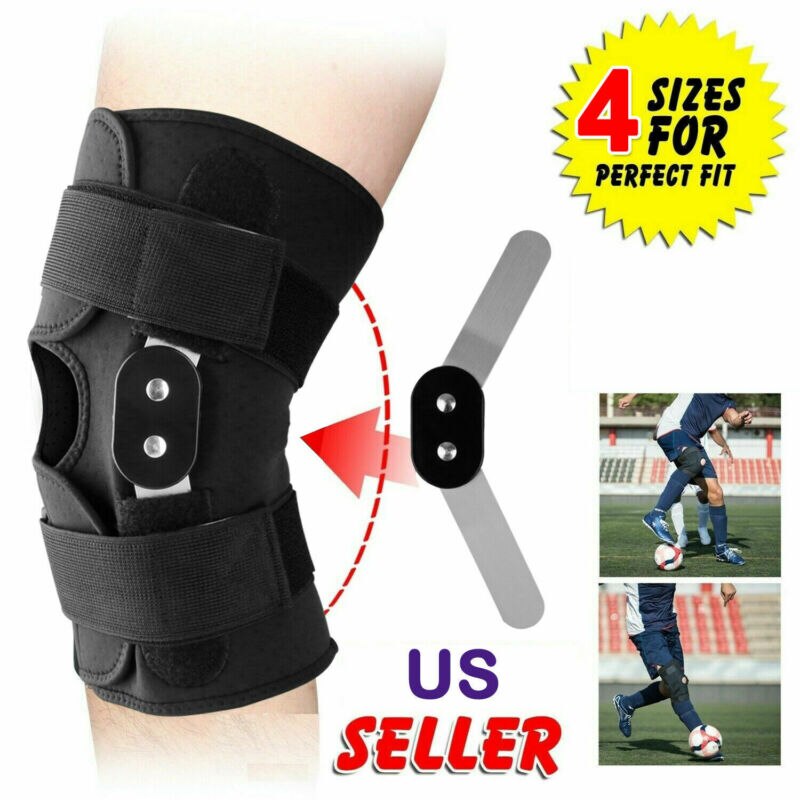 Scharnierende Knie Brace Plus Size Verstelbare Dub... – Vicedeal