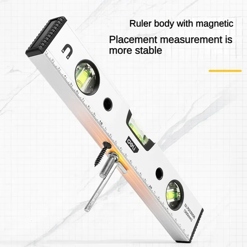 Spirit Level Magnetic Torpedo Level Tool with 3 Vi... – Grandado