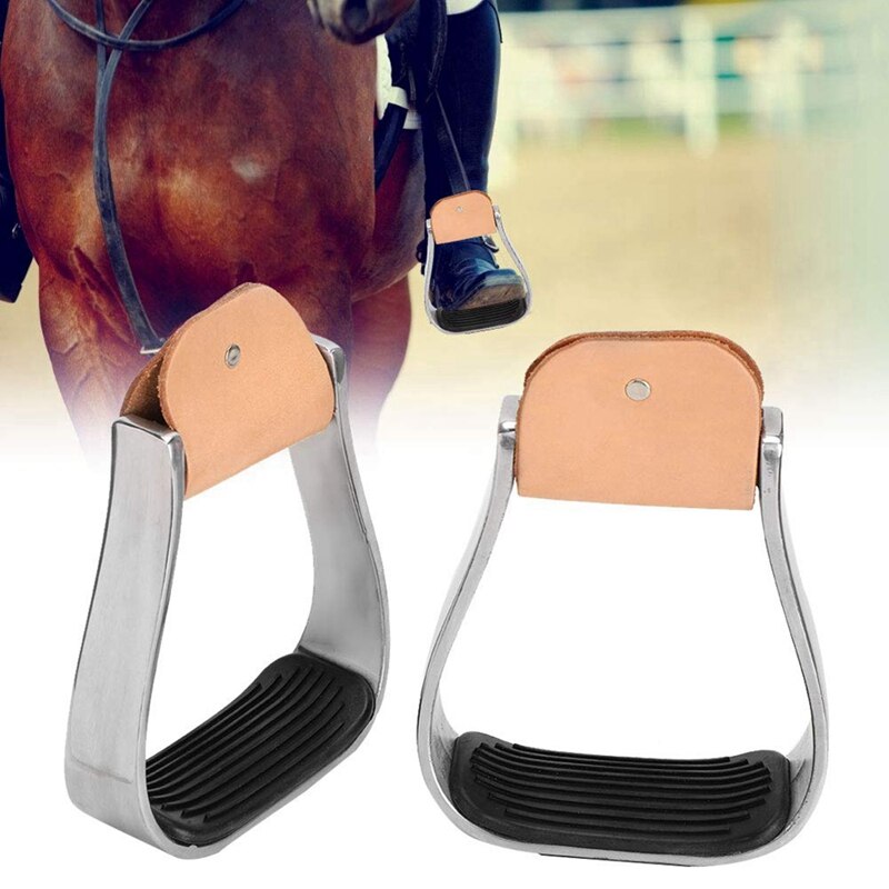 Aluminum Cushioned Western Stirrups Inner Width 12... – Vicedeal