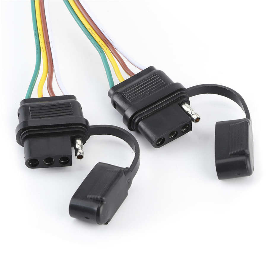 4-Pin Trailer Plug Split Adapter Socket Wire Conne... – Grandado