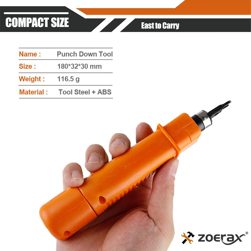Punch Down Tool, Zoerax 110 Type Network Cable Too... – Grandado