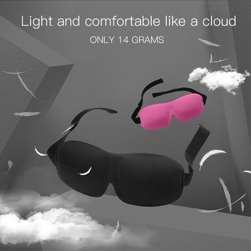 3d sleep eye mask eye cover shading breathable fem... – Grandado