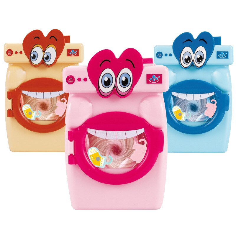 Children's Simulation Washing Machine Toy Pret... – Grandado