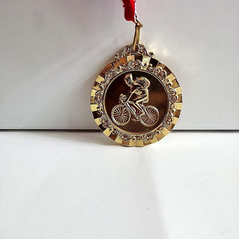 Cycling Medal Gold Color and Silver Color and Bran... – Grandado